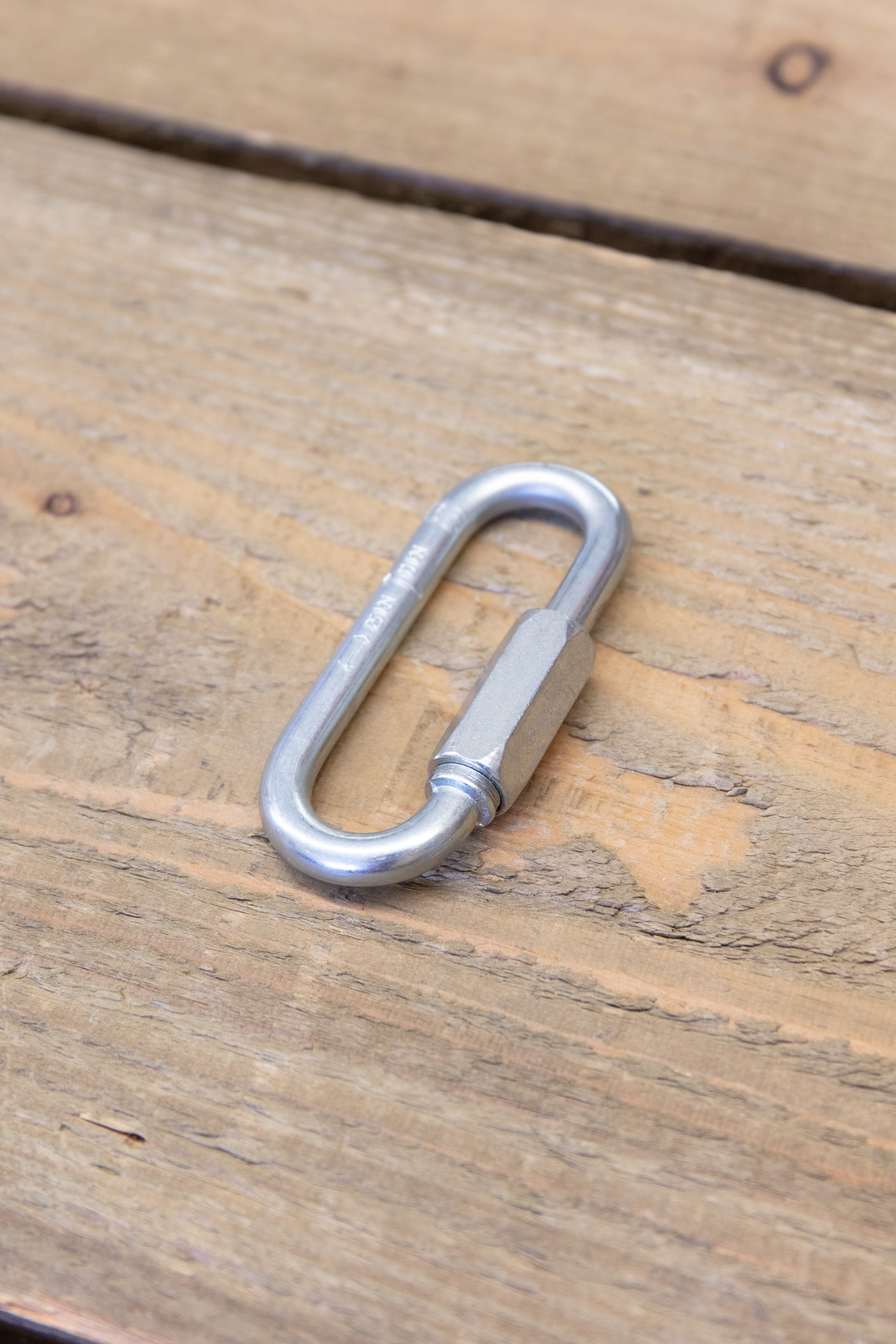 Maillon Rapide - Long Open Oval, Galvanised Steel – Dick's Climbing